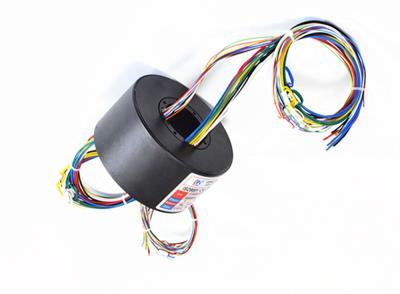 Chine Courant de 18 circuits par la bague collectrice électrique 360° de trou tournant facile commun à installer à vendre
