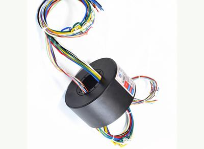 Chine Courant de 18 circuits par la bague collectrice électrique 360° de trou tournant facile commun à installer à vendre