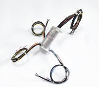China Customized Digital Slip Ring with Three Lead Wire Exits for Lithium Battery Equipment 380VAC for sale