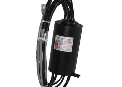 China 25.4mm Bore Size Ethernet Slip Ring 2 Group Gigabit No String Code 0~380VAC/VDC for sale