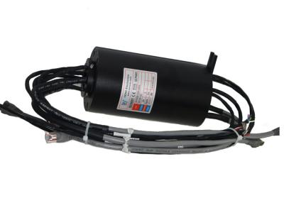 China 25.4mm Bore Size Ethernet Slip Ring 2 Group Gigabit No String Code 0~380VAC/VDC for sale