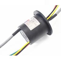 China Customized Solid Inner Bore Slip Ring 4 Circuits 30A Power 8 Signal 300rpm for Medical Machine for sale