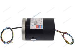 Integreer elektrische stroom en gas slip ring en pneumatische hydraulische roterende unie