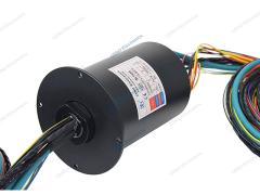 Ethernet slip ring met elektrisch signaal en Ethernet voor industriële systemen