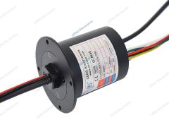 Anillo de resbalón a prueba de agua con IP66 y señal de alimentación eléctrica para sistema automático