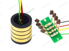 Anillo Colector Separado con Dos Estilos de Mitad y Junta Rotativa de Señal Eléctrica Dividida