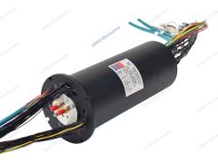 Low temperature integrate electric power Ethernet & RF Rotary union slip ring