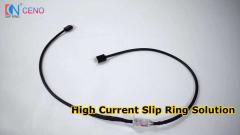 CENO Flange Mount Slip Ring for High Current Power