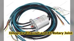 Integrate Ethernet Signal and RF Rotary Joint