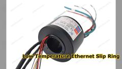 Low Temperature Slip Ring with Ethernet RS422 Signal