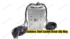 Heavy Duty Carbon Brush Slip Ring for Harsh Environments