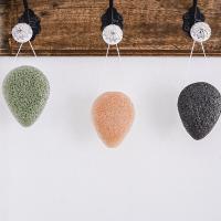China Round Konjac Bath Sponge Eco Friendly Wet Dry for sale