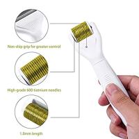 China Black Titanium Konjac Microneedle Derma Roller For Face for sale