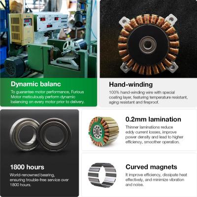 China Custom Unmanned Aircraft Motor 120100 100V Motor Brushless DC For Specialized Builds for sale