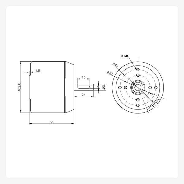Quality 6354 Brushless Belt Motor For On Road And Off Road Electric Skateboard for sale