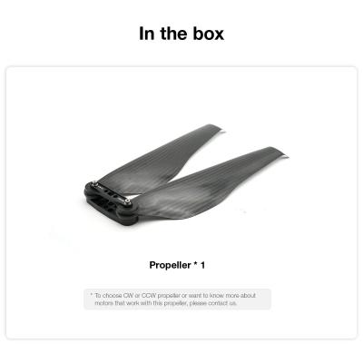 China 31 Inch Foldable Carbon Fiber Drone Propeller With High Strength For Multi Rotor Drone for sale