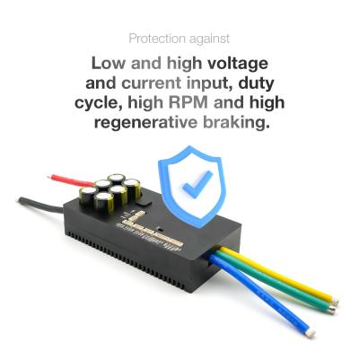 China 75V Programmable VESC Motor Controller With Regenerative Braking For Multi Rotor Drone for sale