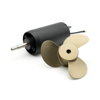 China Powerful Underwater Brushless Motor with Propeller for Boat Efoil for sale