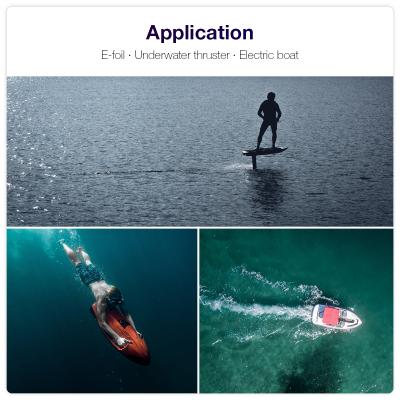 China Powerful Underwater Brushless Motor with Propeller for Boat Efoil for sale