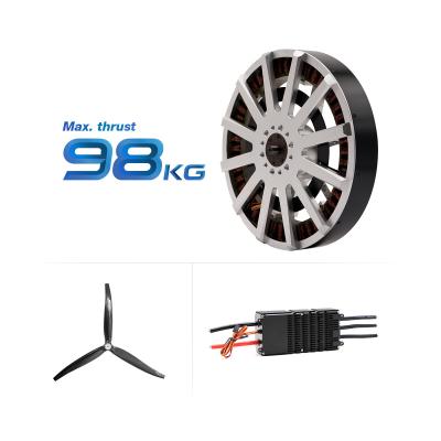 China 23850 Borstelloze Motor 98KG Stuwkracht voor Zware Lift Drones en Paragliders Te koop