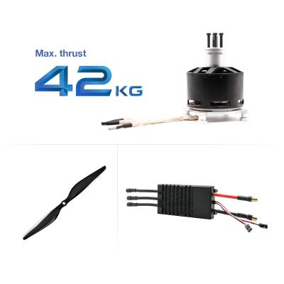 China 12090 BLDC Motor 42KG Thrust 9KW for Heavy Lift Drones Te koop