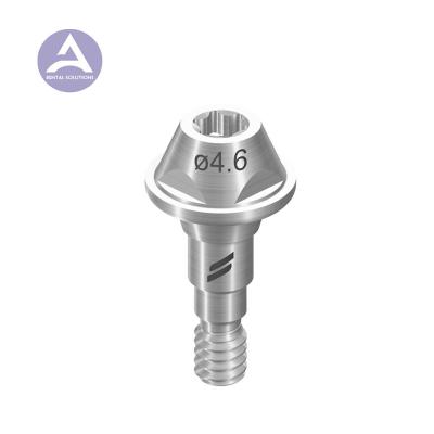 Cina ITI Straumann Bone Level® 022.0128S NC SCREW-RET Abutmenti multiunità - STRAIGHT 0°, Ø 4.6MM, GH 1.5MM in vendita