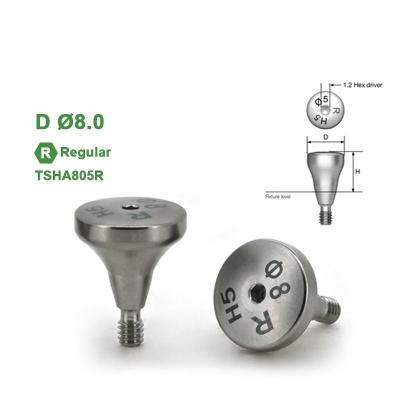 China Osstem GS(TS)® Titanium Healing Abutment Compatible  Hiossen Mini / Regular for sale