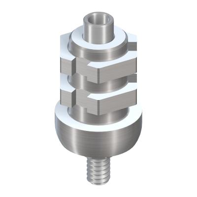 Cina ITI Straumann Bone Level® Coping per impronta Transfer Vassoio aperto compatibile RN, L 11mm / 21mm in vendita