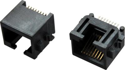 China 8P8C RJ45 connectors, SMT, sinking plate type for sale
