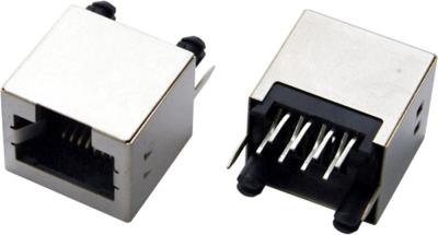 China Modualr RJ45 Jacks, vertical, DIP, Shielded for sale