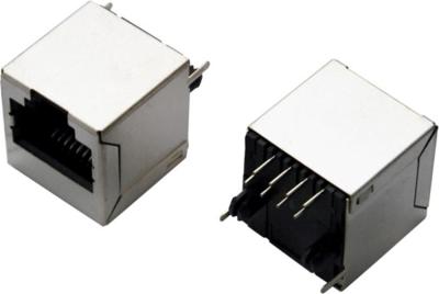 China Modualr RJ45 Jacks, vertical, DIP, Shielded for sale