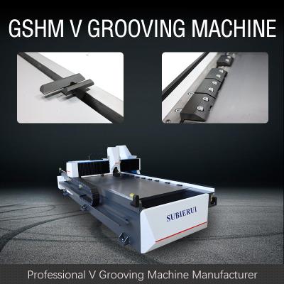 China Signage CNC V Cutting Machine Hydraulic Automatic V Grooving Machine 1240 Te koop