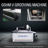China CNC Precision V Slotting Machine 1500mm x 4000mm for Elevator Industry Metal Sheet Cutting for sale