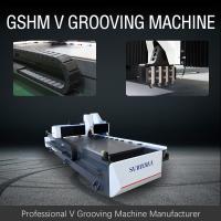 China CNC Precision V Slotting Machine 1500mm x 4000mm for Elevator Industry Metal Sheet Cutting for sale