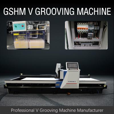China 1532 Hydraulic V Grooving Machine For Metal Stainless Steel Process à venda