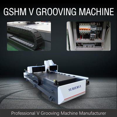 China 1532 Hydraulic V Grooving Machine For Metal Stainless Steel Process à venda