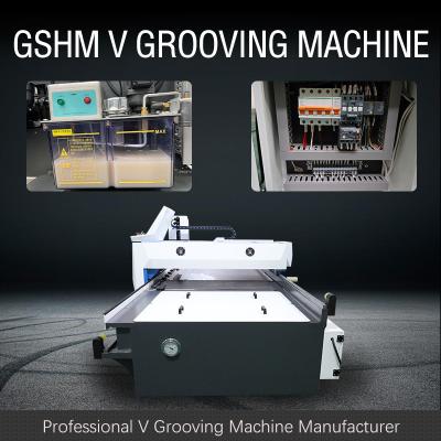 China Signage CNC V Cutting Machine Hydraulic Automatic V Grooving Machine 1240 Te koop
