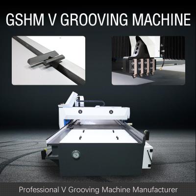 China 1532 Hydraulic V Grooving Machine For Metal Stainless Steel Process à venda