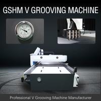 China CNC Precision V Slotting Machine 1500mm x 4000mm for Elevator Industry Metal Sheet Cutting for sale