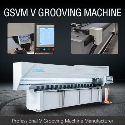 Κίνα CNC Sheet Metal Grooving Machine For Metal Curtain Wall V Groover Machine 1240 προς πώληση