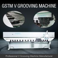 China Stainless Steel Panel V Groover Machine 1250mm CNC Elevator V Grooving Machine for sale