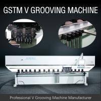 China Stainless Steel Panel V Groover Machine 1250mm CNC Elevator V Grooving Machine for sale