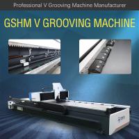 China Automatic V Grooving Machine 1250mm Max Sheet Width 5mm Thickness for Display Props for sale