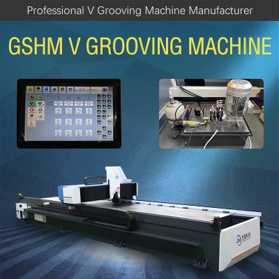 Cina High Precision Horizontal V Cutting Machine Stainless Steel V Groove Cutter Machine in vendita