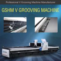 China Automatic Horizontal V Grooving Machine 1550 for Sheet Metal 1250mm Width 4000mm Length for sale