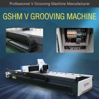 China Automatic Horizontal V Grooving Machine 1550 for Sheet Metal 1250mm Width 4000mm Length for sale