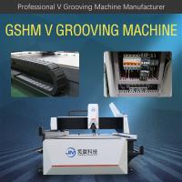 China Automatic Horizontal V Grooving Machine 1550 for Sheet Metal 1250mm Width 4000mm Length for sale