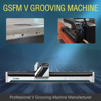 Китай High Precision CNC V Sheet Metal Grooving Machine Hydraulic V Groover Machine 1532 продается