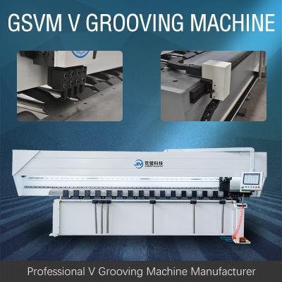 China Precision CNC V Grooving Machine For Display Props Vertical V Cutting Machine 1225 en venta
