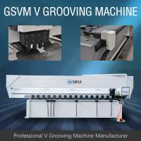 China Vertical V Grooving Machine for Sheet Metal 1500mm Width 4000mm Length for sale